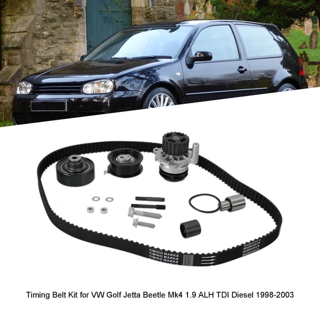 TIMING BELT KIT for VW Golf Jetta Beetle Mk4 1.9 ALH TDI Diesel 1998 ...
