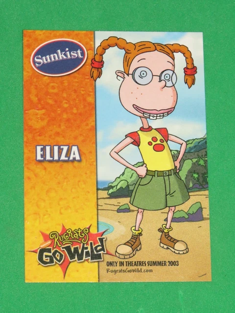 2003 RUGRATS GO Wild Sunkist Movie Complete 6 Card Promo Insert Set ...