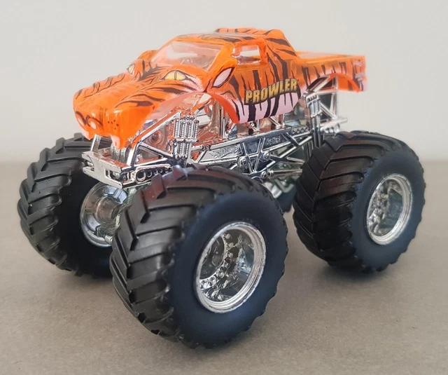 HOT WHEELS MONSTER Jam Prowler X-Ray Body Orange 1:64 Monster Truck ...