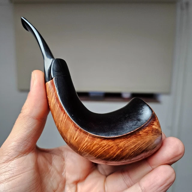 PFEIFE VON DEUTSCHER Meister Jan Harry Tabakpfeife NEU-HORN Briar ...