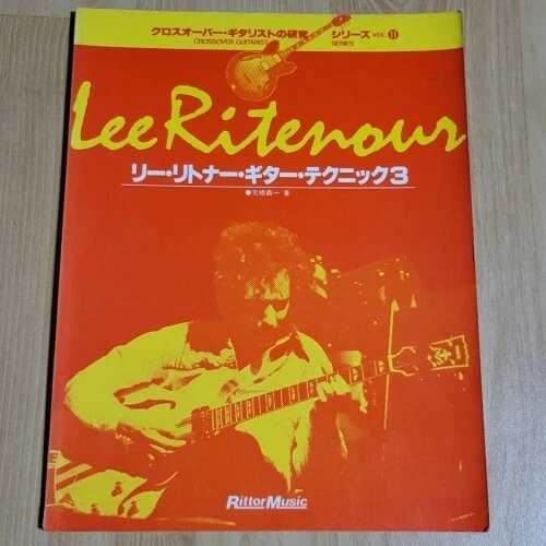 LEE RITNER GUITAR Technique 3 Crossover Guitarist Guitar Score Japan ...
