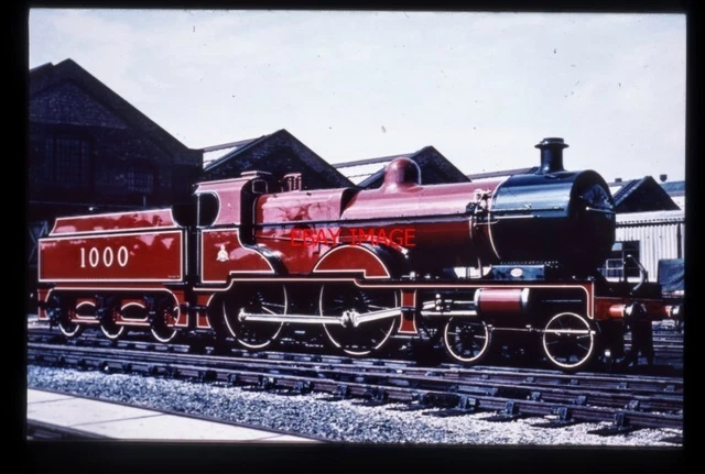 PHOTO LMS Ex Midland Railway Compound Loco No 1000 £1.85 - PicClick UK