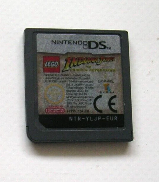 NINTENDO DS 2DS 3DS Lego Indiana Jones The Original Adventures CART ...