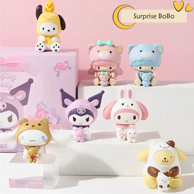 SANRIO CHARACTERS HUGGING Buddy Series Confirmed Blind Box Figure Toy ...