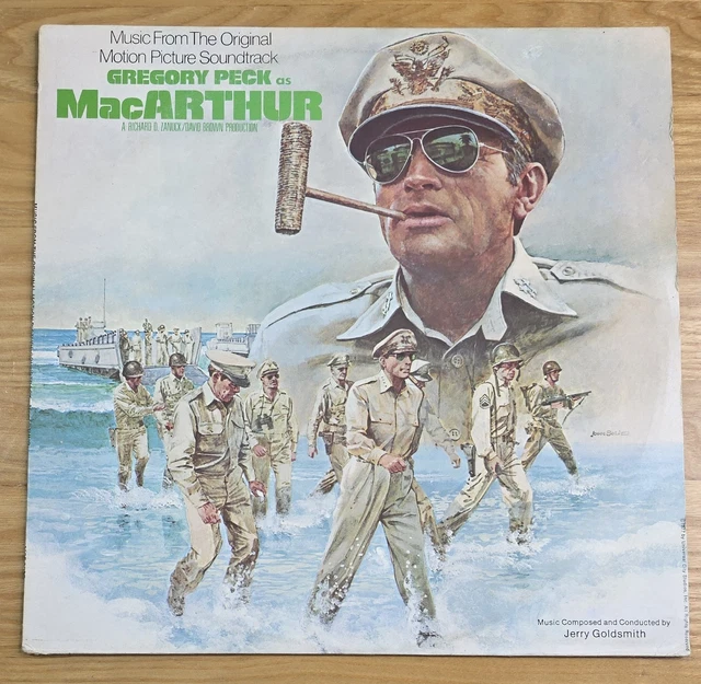 ORIGINAL SOUNDTRACK GREGORY Peck MacArthur Jerry Goldsmith Vinyl LP ...
