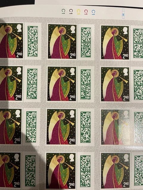 ROYAL MAIL 2ND Class Christmas Stamps 2025 Pack of 50 £42.30 - PicClick UK