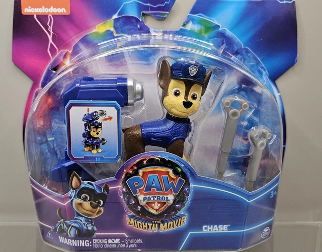 PAW PATROL THE Mighty Movie Pup Heroes Figure Pack Chase. EUR 17,49 ...