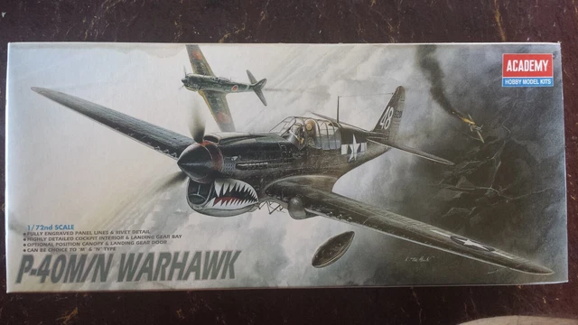 CURTISS MODEL 81/87 P-40 M/N Warhawk 1/72 Academy Sammlungsauflösung ...