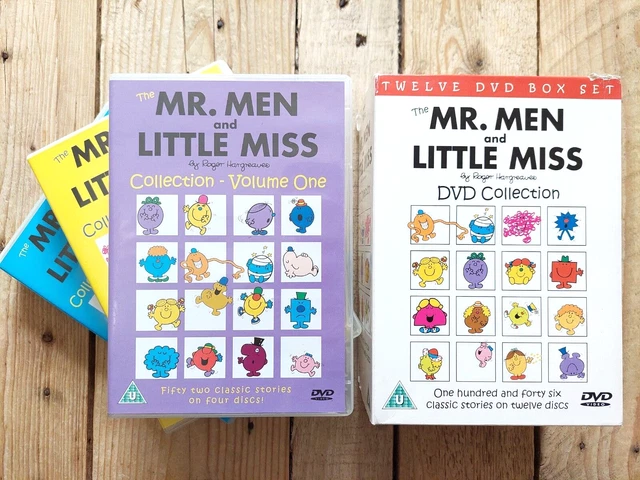 MR MEN & Little Miss DVD Collection Vol 1,2,3 DVD R2 UK 146 episodes ...