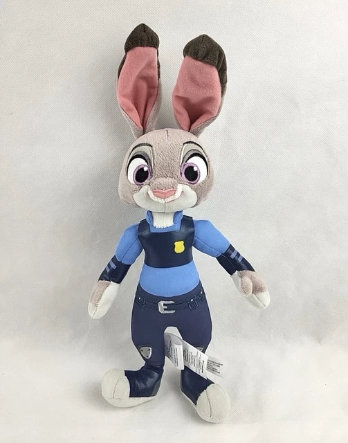 ZOOTOPIA PLUSH TOY Officer Rabbit Judy Hopps Police Stuffed Toy 12 ...