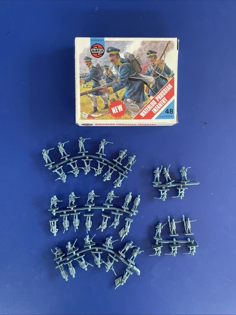 VINTAGE AIRFIX BOXED Waterloo Prussian Infantry HO/OO £19.99 - PicClick UK