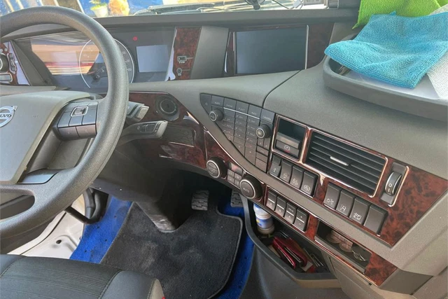 WOOD LOOK DASH Trim Kit for Volvo FH 2017-2019 Truck Interior Panel ...