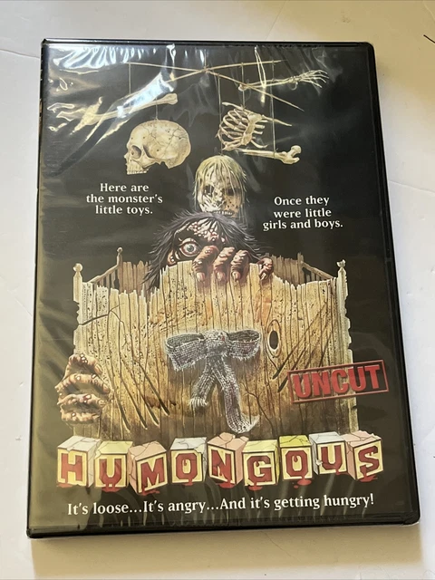HUMONGOUS (DVD, 2011) Uncut Scorpion Releasing 80's Horror New Sealed ...