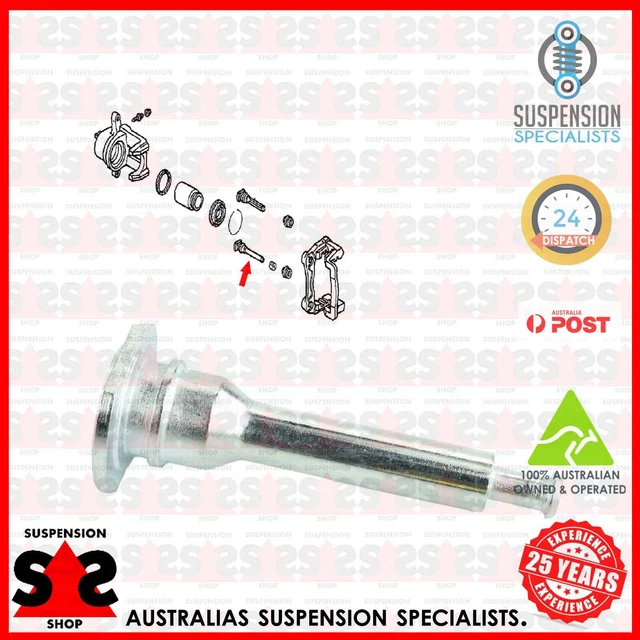 REAR AXLE LOWER Guide Bolt, Brake Caliper Suit SUBARU Impreza 2.5 WRX AWD (GGG) $29.20 - PicClick AU