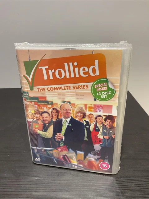 TROLLIED: THE COMPLETE Series DVD (2024) Jane Horrocks cert 15 13 discs ...