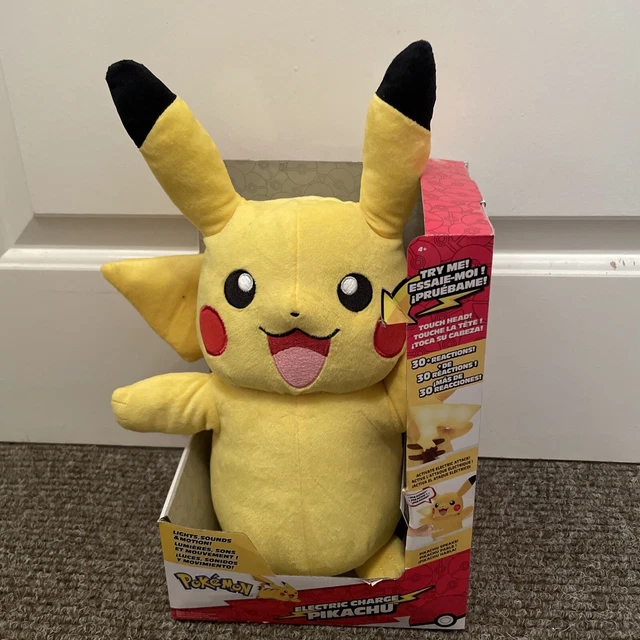 POKEMON ELECTRIC CHARGE Pikachu | Speaks, Attacks | Over 30+ Reactions ...