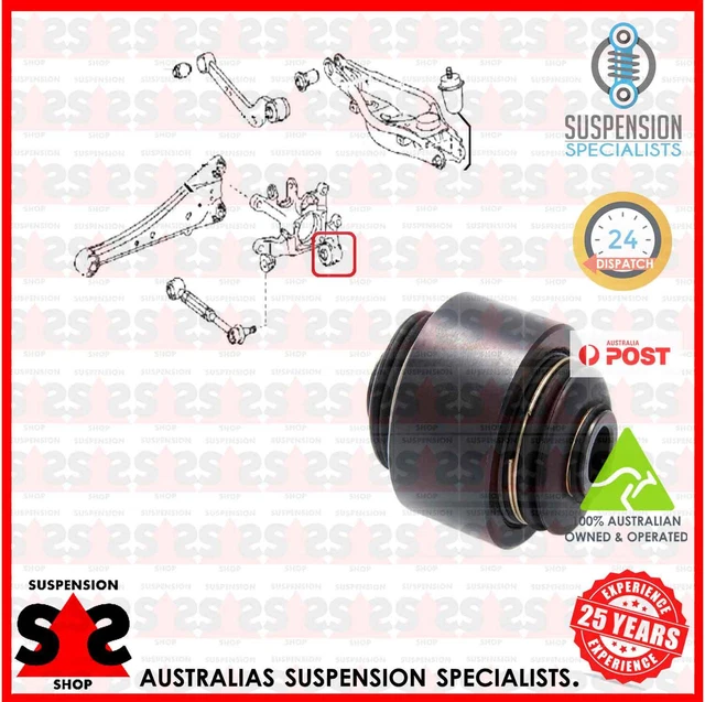 REAR AXLE LOWER Mounting, Control/Trailing Arm Suit TOYOTA RAV 4 2.0 (ZSA42) EUR 43,36 - PicClick FR