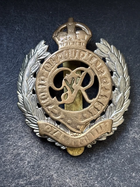 ROYAL ENGINEERS NCOS Non Commissioned Officers British Army Cap Badge ...
