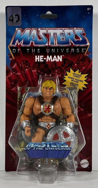 MASTERS OF THE Universe Origins He-Man 200X Figure Mattel 40th ...