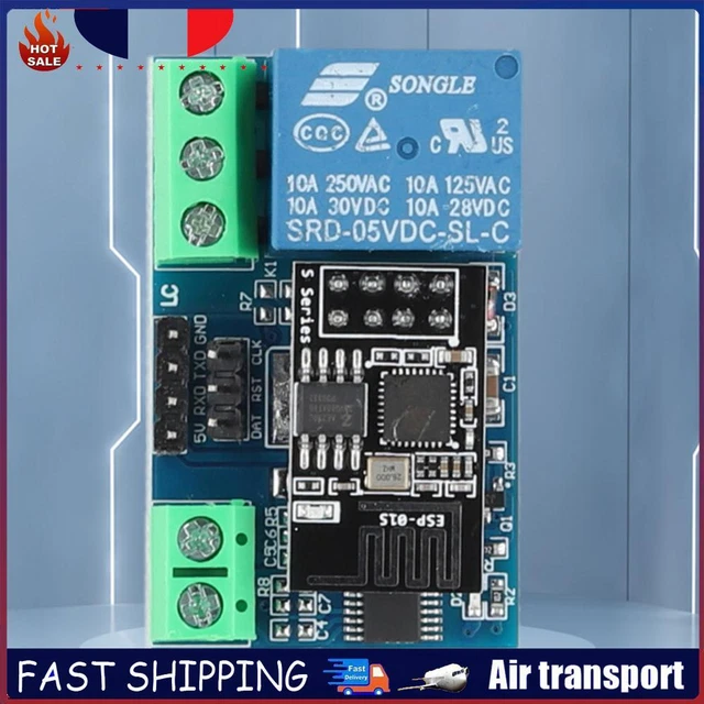 Wifi Relay Module 5v12v Esp8266 Wifi Control Relay Board For Arduino1s Fr Eur 539 Picclick Fr