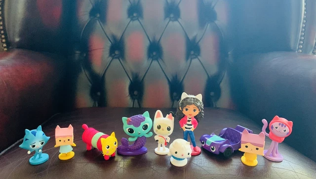 DREAMWORKS GABBY'S DOLLHOUSE Cake Toppers - 10 Figurines - New £10.36 ...