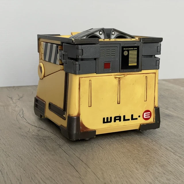 DISNEY PIXAR WALL-E Transforming Cube Robot Pop Out Figure Thinkway ...