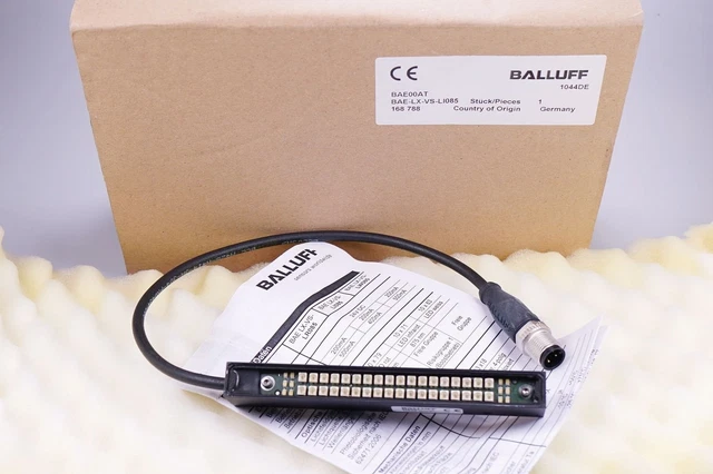 BALLUFF BAE00AT (BAE LX-VS-LI085) Linien-Beleuchtung 24V, LED Infrarot ...