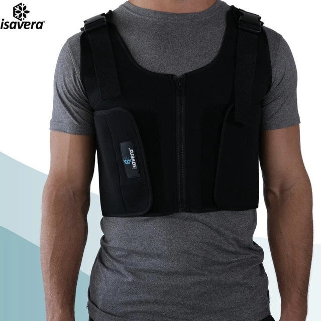 ISAVERA MALE CHEST Fat Freezing Vest Chest Shaper for Men ~ Cold ...
