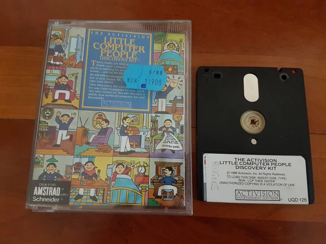 JEU LITTLE COMPUTER People pour Amstrad CPC 6128 / 664 / 464, Tested OK ...