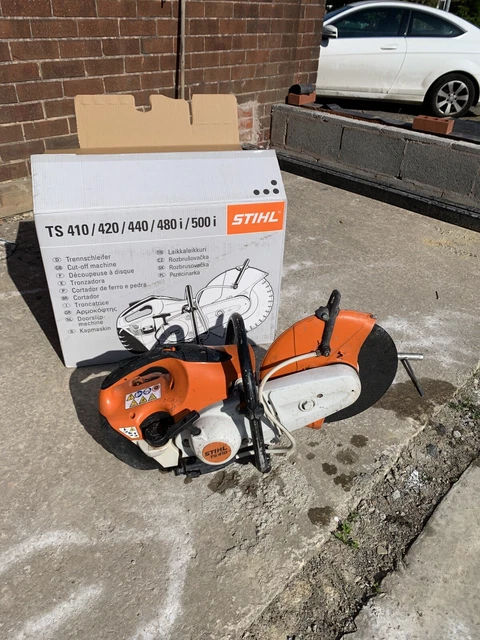 STIHL TS 410 Petrol Cut Off Saw with 300mm Cutter Disc £330.00 ...