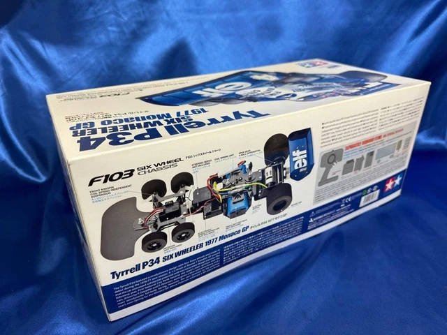 TAMIYA 1/10 TYRRELL P34 Monaco GP Sponge Tire RC Kit Unbuilt £255.86 ...