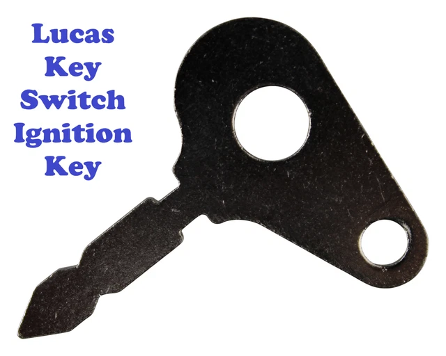 LUCAS IGNITION KEY Switch Tractor Digger Plant Forklift JCB Lucas Key ...