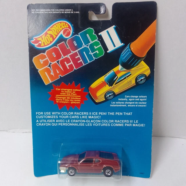 HOT WHEELS COLOR Racers II 1989 Vintage NEW SEALED Wind Splitter $25.00 ...