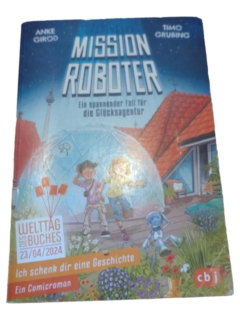 MISSION ROBOTER COMIC Girod Grübing Taschenbuch Science Fiction ...