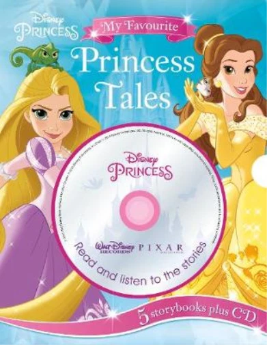 DISNEY PRINCESS MY Favourite Princess Tales: 5 Storybooks Plus CD ...