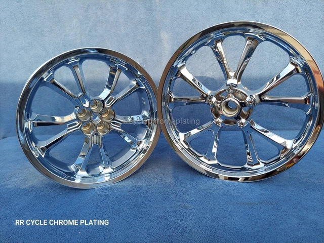18-23 CHROME HONDA GL1800 Goldwing Rims Wheels Front Rear Exchange ...