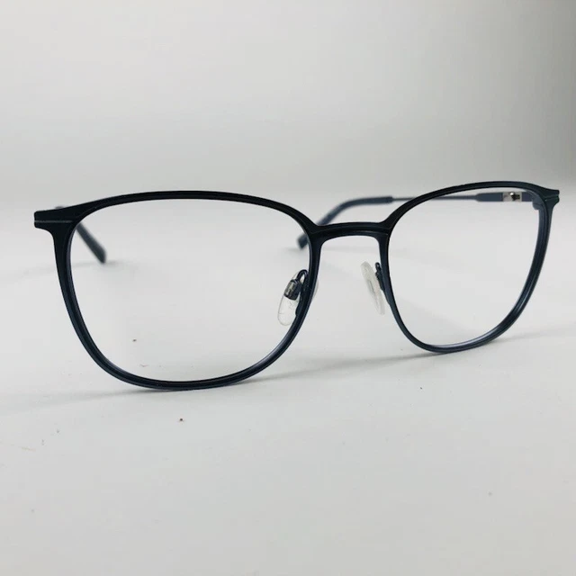 SPECSAVERS EYEGLASSES MOTTLED BLUE SQUARE glasses frame MOD: MANTA RAY ...