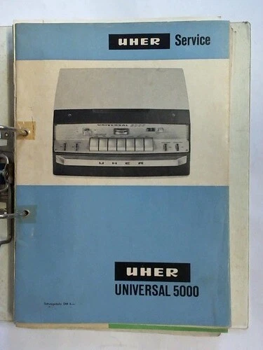 UHER-WERKE, MÜNCHEN (HRSG.): Sammlung von ca. 12 Werkstatt-Service ... EUR 55,90 - PicClick DE