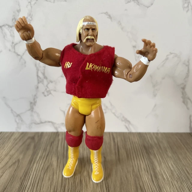 WWF WWE RED Hulk Hogan Jakks Classic Superstars Series 8 Wrestling ...