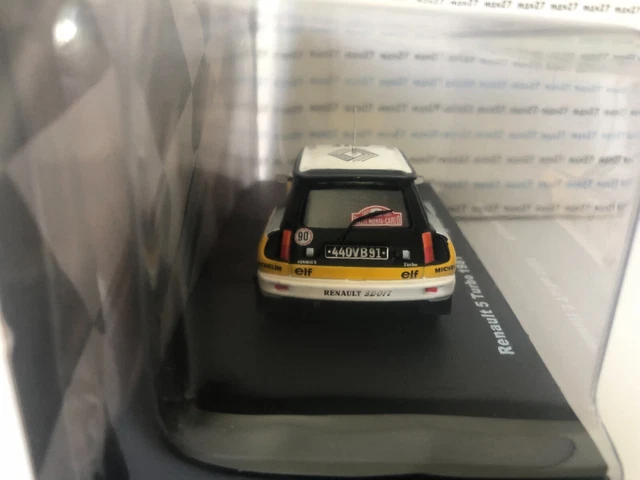 CAR RALLY WRC Renault 5 Turbo 1981 Mounted Carlo Ragnotti 1/43 Salvat ...
