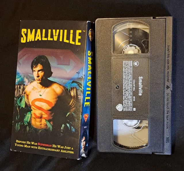 SMALLVILLE PILOT WARNER Bros Canadian Release Superman RARE TESTED VHS ...