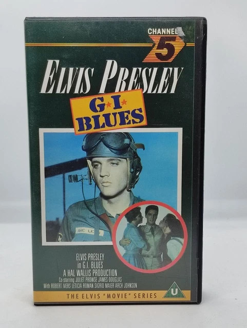 ELVIS PRESLEY, G.I. Blues On VHS Video Cassette Tape £6.99 - PicClick UK