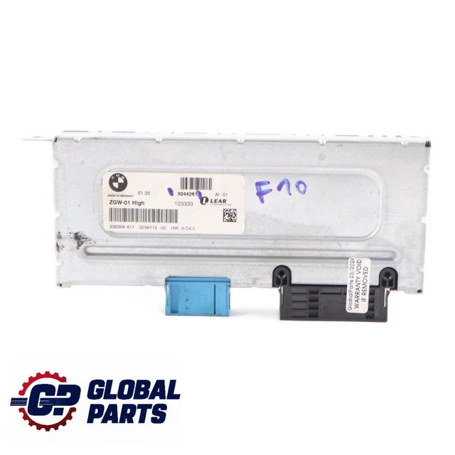 MODULE BMW F10 Central Gateway Control Unit module ZGW-01 High 9244261 ...