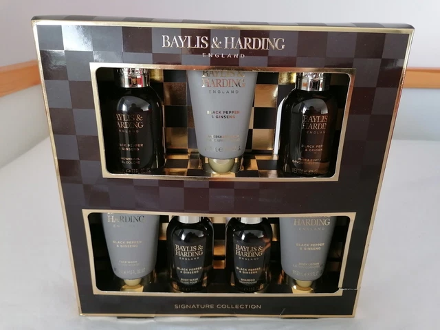 BAYLIS & HARDING Signature Collection Black Pepper and Ginseng Gift Set ...
