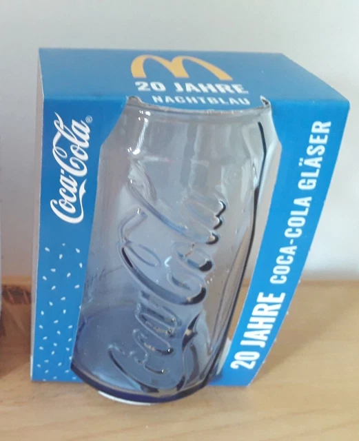 MC DONALDS COCA Cola Glas 2025 NACHTBLAU Limitierte Edition 20 Jahre ...