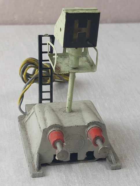 ANCIEN HEURTOIR / butoir avec signal de voie H, Jep, en HO EUR 29,99 ...