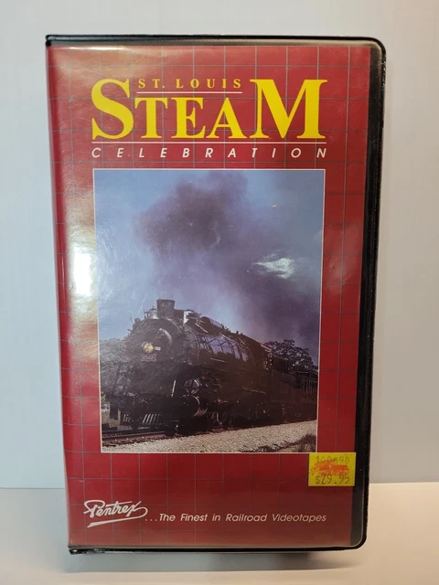 ST. LOUIS STEAM Celebration (1990) Pentrex Locomotive Video [VHS Tape ...
