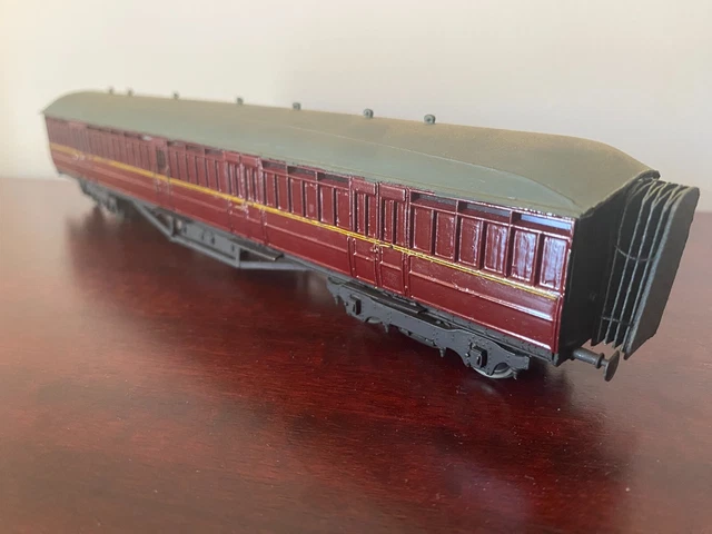 KIT BUILT LMS In Br Maroon Mk1 Brass 4Mm 00 Gauge Coach £104.72 ...