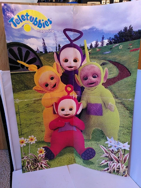 VINTAGE TELETUBBIES MAGAZINE Poster 23"/16 half" £5.00 - PicClick UK