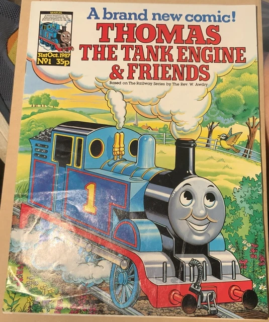 MARVEL COMICS THOMAS The Tank Engine & Friends Comic Issue #1+#2 Oct ...